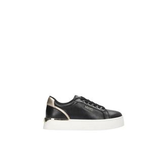 Liu Jo Metallic Leder Sneaker Pretty 06 - - Shoes - Damen - Schwarzk - 35 EU