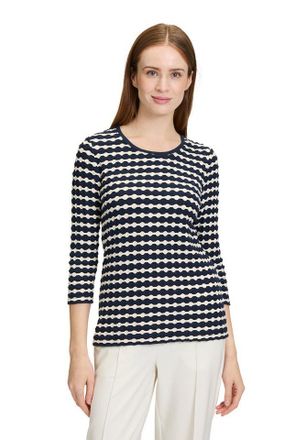 Betty Barclay 3/4-Arm-Shirt Damen mit Rundhalsausschnitt (1-tlg) Material