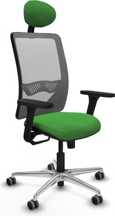 Piqueras y Crespo 8-Stunden-Schreibtischstuhl Zulema mit 3D-Armen, h&ouml;henverstellbarer Lendenwirbelst&uuml;tze und festem Kopfteil, ausgestattet mit 3 Positionen und Schneids
