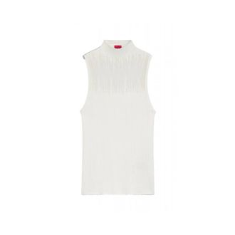 HUGO BOSS &Auml;rmelloses Oberteil - - Tops - Damen - Beige - M