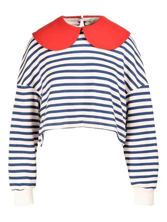 Ioana Ciolacu sweat Orchid - Bleu