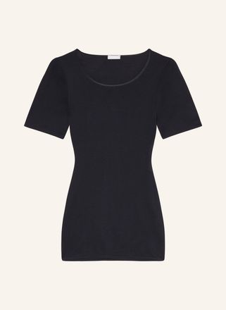Hanro T-Shirt Cotton Seamless schwarz