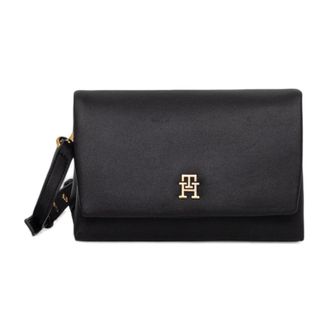 Tommy Hilfiger Femme, Sacs, Noir, Taille: ONE Size Sac Mini Moderne à Rabat