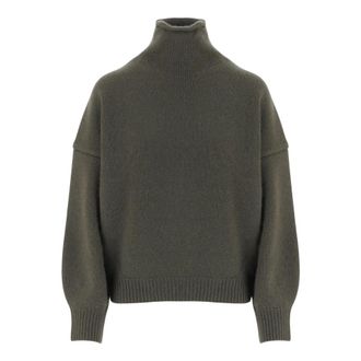 arch4 Rollkragenpullover - - Knitwear - Damen - Gr&uuml;n - M