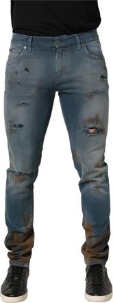 Dolce & Gabbana Homme, Jeans, Bleu, Taille: XL Jeans