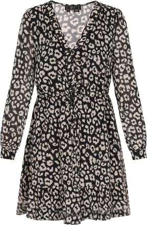 Faina Kleid Frauen cremewei&szlig; schwarz