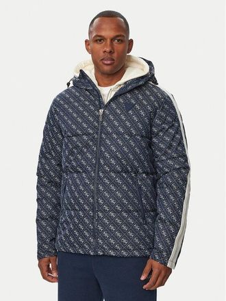 Guess Winterjacke Z5BL02 WFIQ2 Dunkelblau Regular Fit