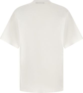 Dolce & Gabbana Logo-Embroidered Cotton T-Shirt - White