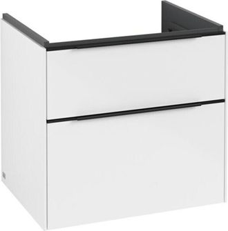 Villeroy & Boch Villeroy&boch - Subway 3.0, Waschbeckenunterschrank, 2 Ausz&uuml;ge