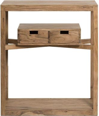 Made In Meubles Console en bois dacacia massif Oslo