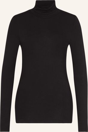 Majestic Filatures Majestic Filatures Rollkragenshirt schwarz