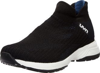 UYN Damen Free Flow Master Sneaker, Black/Carbon, 39 EU