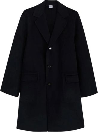 Aspesi Homme, Manteaux, Bleu, Taille: XL Franz Double Wool Coat