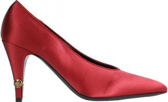 Versace Femme, Chaussures, Rouge, Taille: 39 EU Gianni Satin Pump