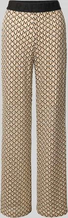 Raffaello Rossi Straight Leg Stoffhose mit elastischem Label-Bund Modell ELAINE