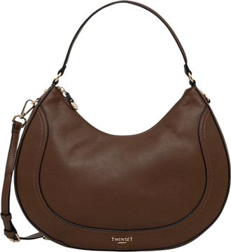 Twinset Sac bandouli&egrave;re - Femme - Sacs - Brun - Taille: ONE Size