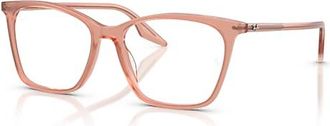 Ray-Ban Rb5422 Optics Opalrosa Fassung Klar Glas Polarisiert 54-16