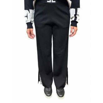 Elisabetta Franchi Femme, Pantalons, Noir, Taille: 42 FR Kp69S Pantalon de jogging