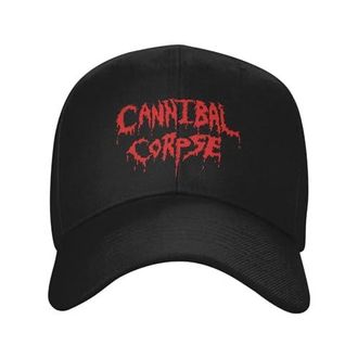 Generic Casquette dHomme, Casquette de Baseball Punk Death Metal Custom pour Femmes Casquette de Papa Ajustable Cadeau de Sport