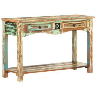 vidaXL Table console 120x40x75 cm Bois solide de récupération Vidaxl