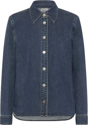MY ESSENTIAL WARDROBE Femme, Chemises, Bleu, Taille: 40 FR Chemise en denim