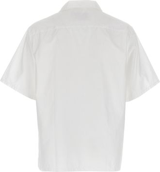 Prada Mens White Cotton Blouse