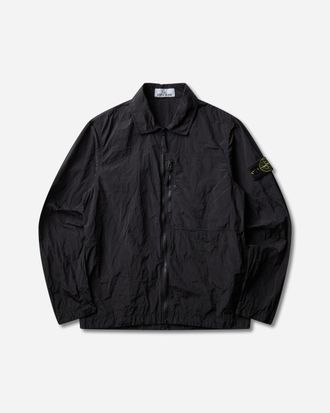 Stone Island Men s Nylon Metal Overshirt Black