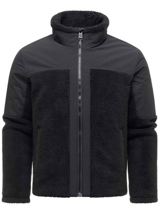 Stone Harbor Herren Sherpa-Fleecejacke Riveen - Teddyjacke mit Stehkragen