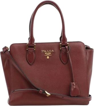 Prada Sac cabas Pre-owned - Femme - Pre-owned - Rouge - Taille: ONE Size