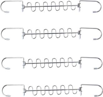 Cabilock 2 S&auml;tze Magischer Aufh&auml;nger Kleiderb&uuml;gel F&uuml;r Hosen Hosenb&uuml;gel Badeanzug-aufh&auml;nger Kleiderst&auml;nder Faltbare Kleiderb&uuml;gel Dryers Kleiderregal W&auml;schest&auml;nd