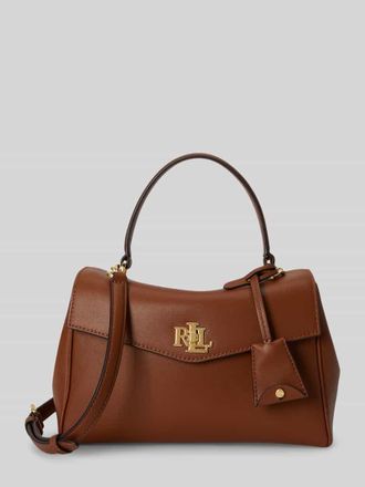 Lauren Ralph Lauren Henkeltasche aus echtem Leder mit abnehmbaren Schulterriemen