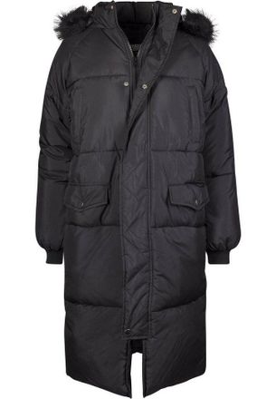 Urban Classics Winterjacke Urban Classics Damen Ladies Oversize Faux Fur Puffer Coat (1-St)