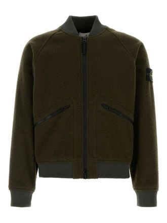 Stone Island veste bomber à poches zippées - Vert