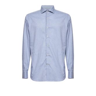 D4.0 Freizeithemden - - Shirts - Herren - Blau - 4XL