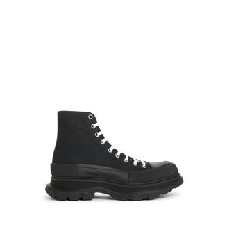 Alexander McQueen Baskets Tread Slick en toile de coton