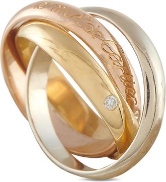 Cartier Les Must de Cartier Trinity diamond ring - Gold