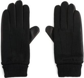 Saison 1865 Gants bi matière en coton