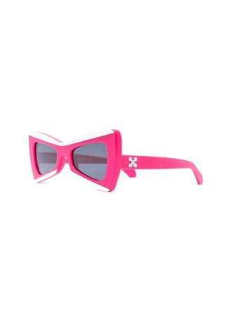 Off-white OERI070S23PLA0013407 Cat-Eye Sunglasses - Pink