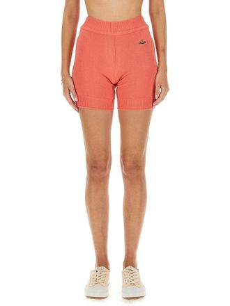 Vivienne Westwood Slim Fit Cotton Shorts - Pink