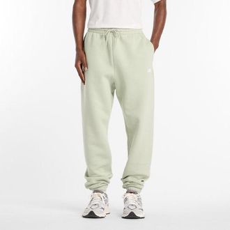 New Balance Herren Sport Essentials Fleece Jogger in Gr&uuml;n, Baumwolle, Gr&ouml;&szlig;e XS