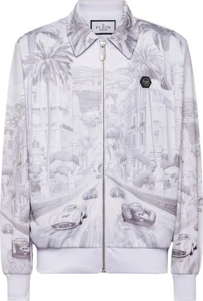 Philipp Plein Jacket Tracksuit Montecarlo BW - - Sweatshirts & Hoodies - Herren - Mehrfarbig - 4XL