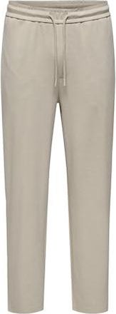 Only & Sons Pant Onsnewkodyl Sinus Loose Pantalon, Doublure argentée, S Hommes
