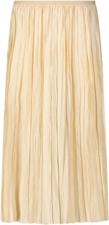 Roberto Collina Midi-Faltenrock