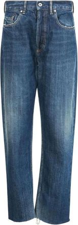 Maison Margiela Femme, Jeans, Bleu, Taille: W26 Jean Droit en Denim