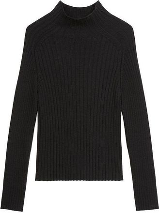 Marc O'Polo Wollpullover Marc O Polo Women / Da.Strick / Pullover, longsleeve, stand-up coll