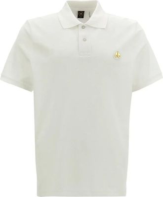 Moose Knuckles Homme, Tops, Blanc, Taille: S Everett Polo