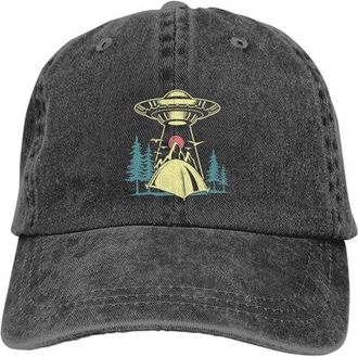 Generic Casquette Trucker Camping Extraterrestre Ovni Casquette De Sport R&eacute;tro Chapeau De Baseball Respirant Chapeau pour Randonn&eacute;e Golf Voyages