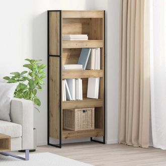 vidaXL vidaXL Biblioth&egrave;que Ch&ecirc;ne artisan 80 x 30 x 155 cm Bois ding&eacute;nierie