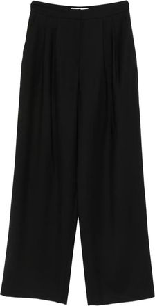 Iro pantalon Costane à design plissé - Noir