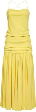 Jacquemus Femme, Robes, Jaune, Taille: 38 FR Robe Abiha